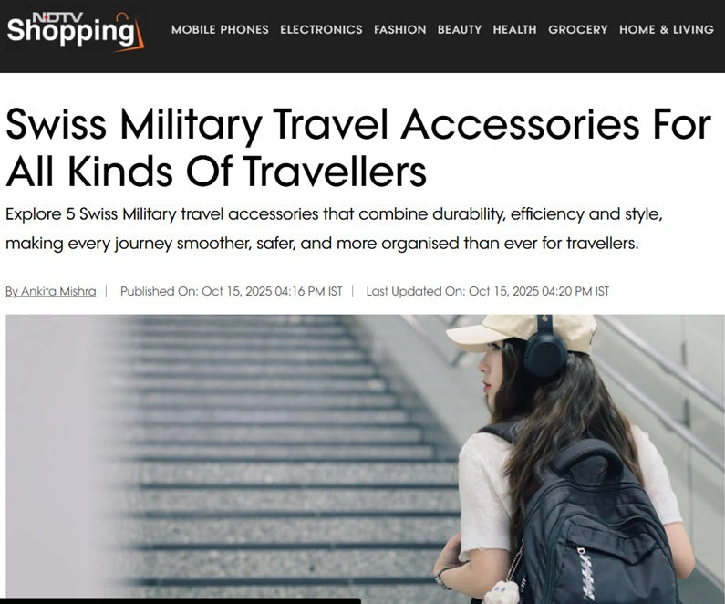 Swiss Military Travel Accessories For All Kinds Of Travellers – Swiss ...